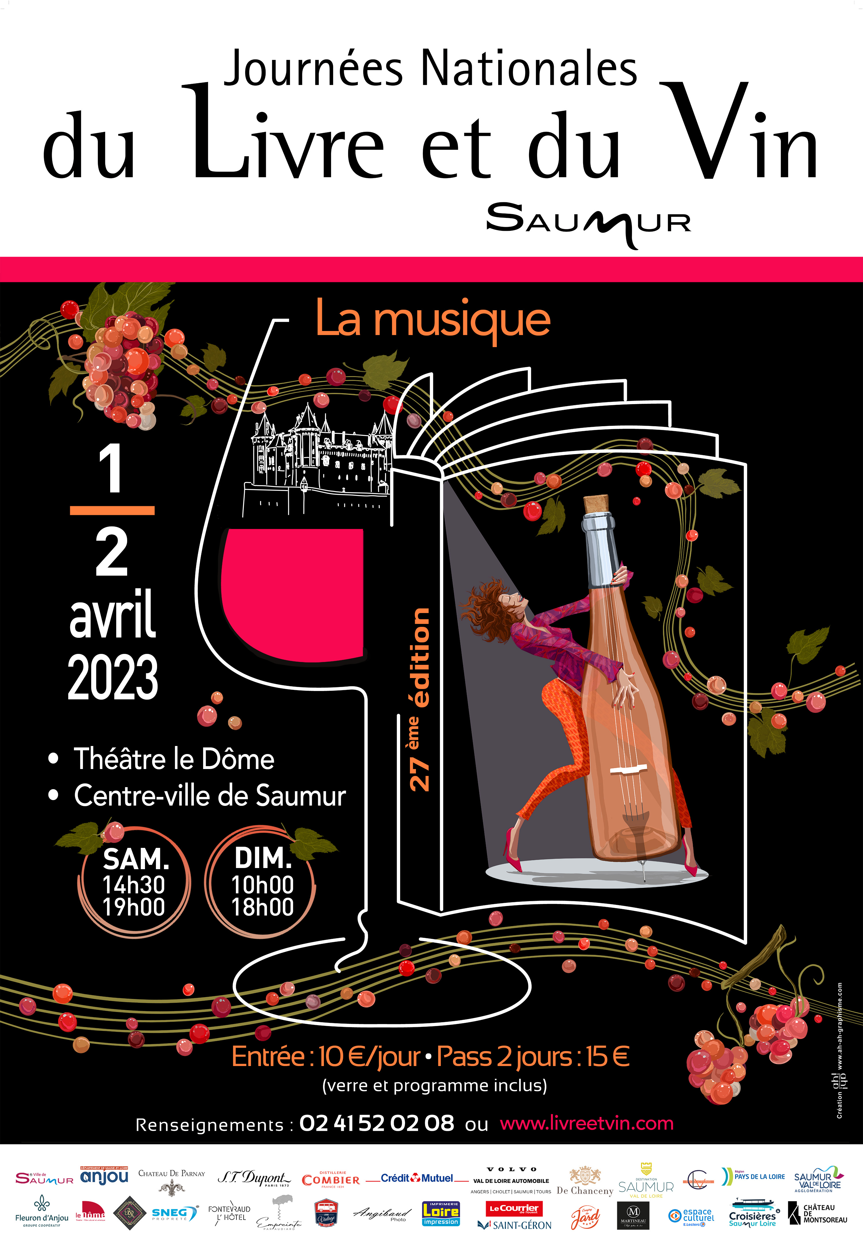 Édition 2023 – « La Musique » – 29e Journées Nationales du Livre et du ...